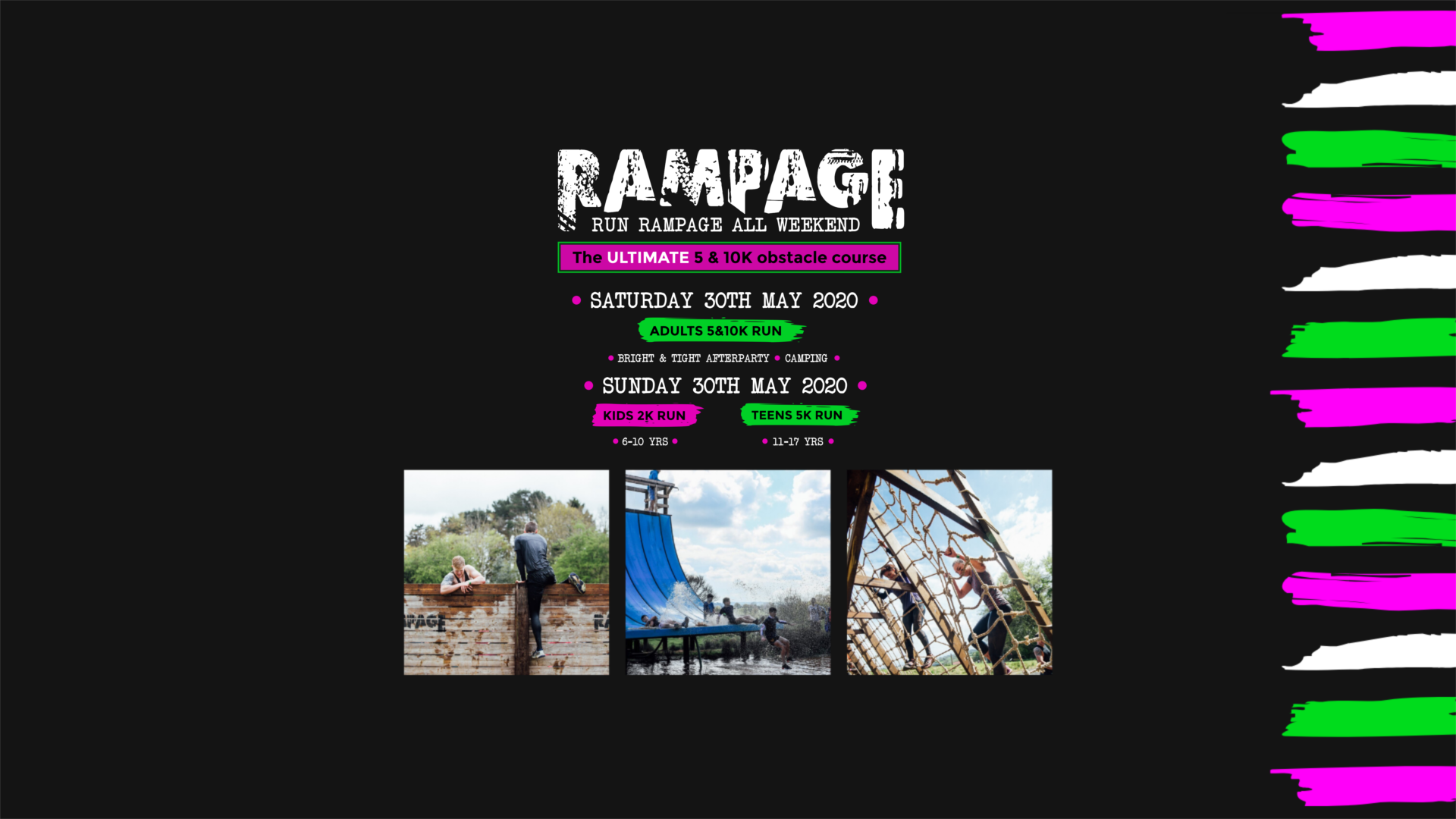 Rampage website header image - The Jungle NI