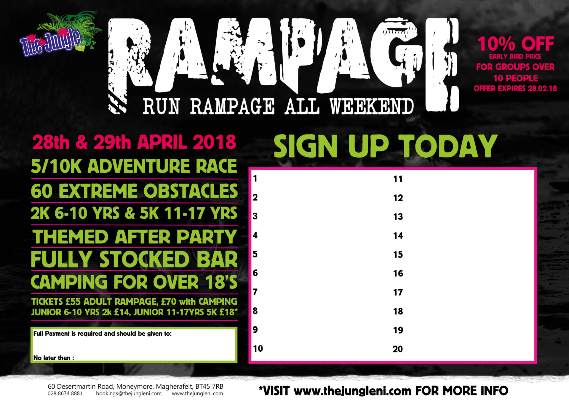 Rampage - The Jungle NI