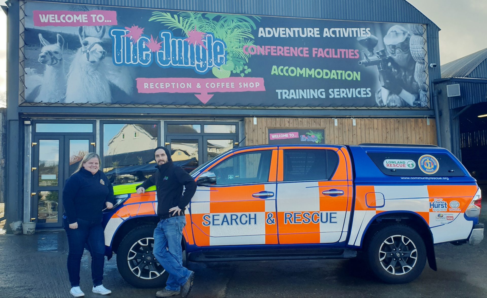 Rampage 2019 Charity partner - Community Rescue Service - The Jungle NI