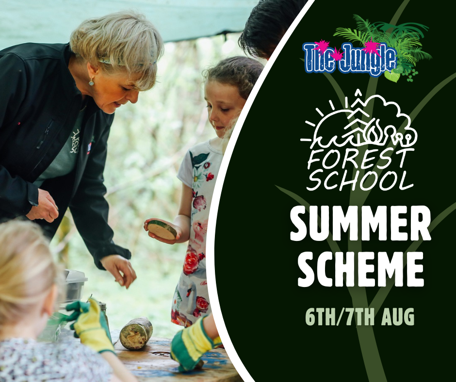 Public Forest School Sessions 2024 FB image - The Jungle NI